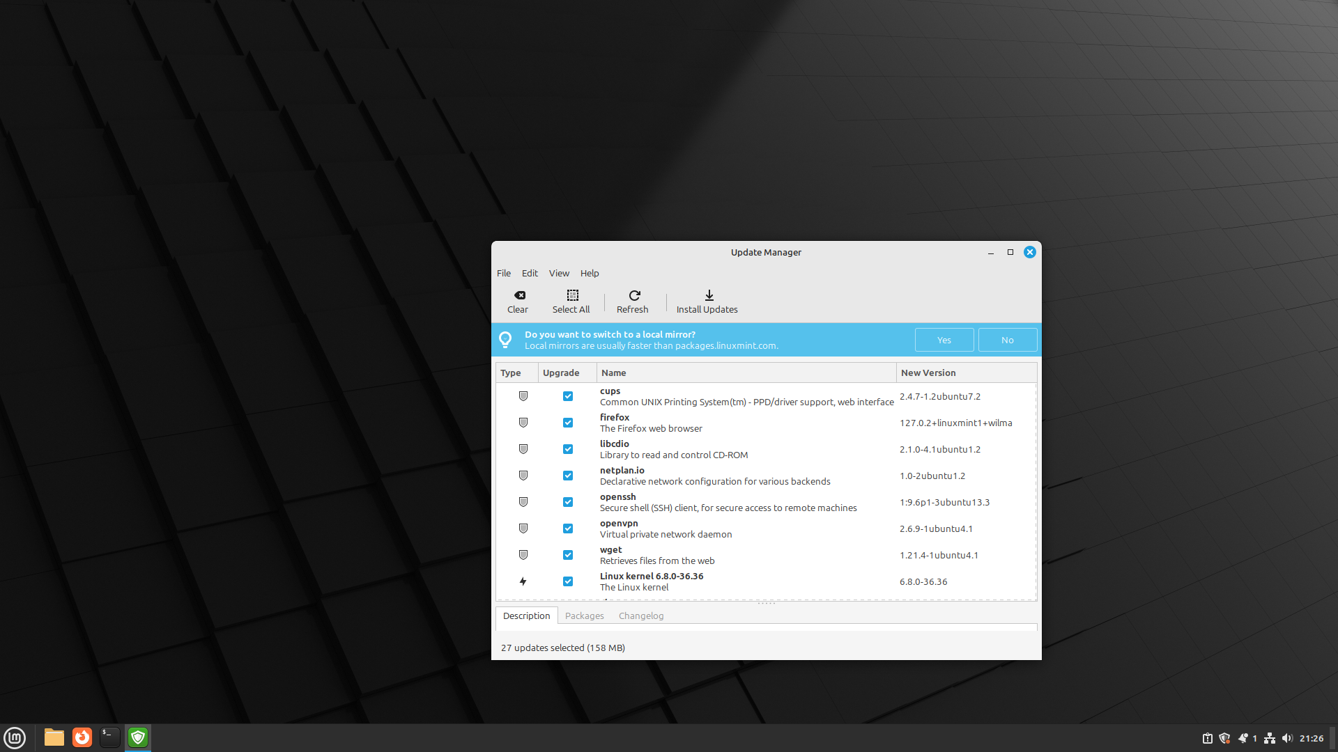 Linux Mint 22 Visual Tour