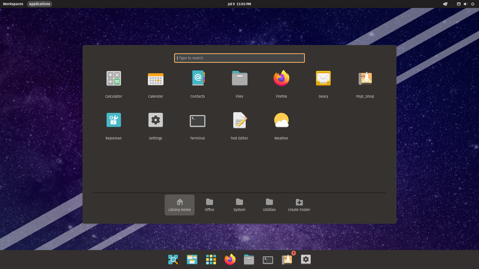 Pop!_OS 22.04 LTS Visual Tour