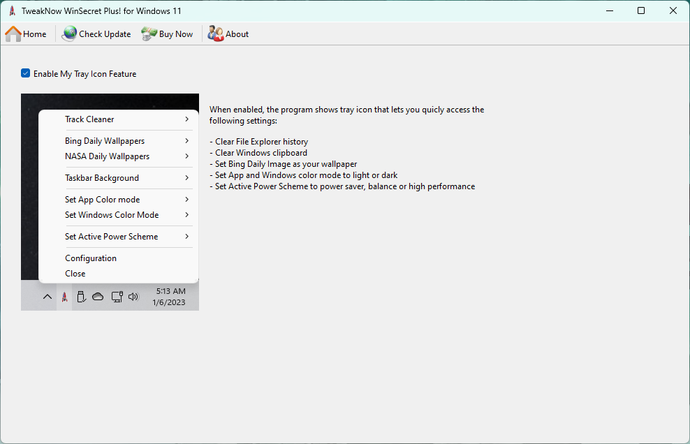 TweakNow WinSecret Plus! - All-in-one app to help you improve your ...